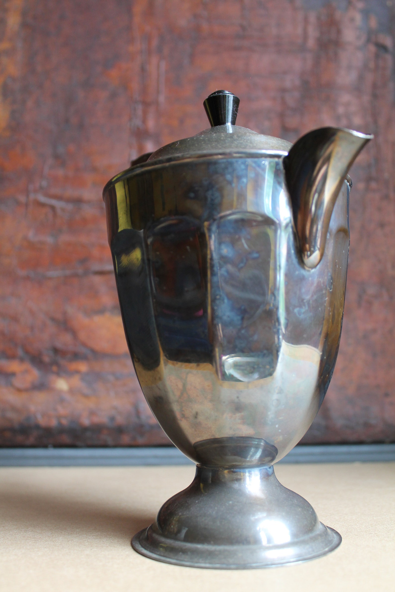 Viners Silver Teapot EPNS Coffee Pot Vintage Silver Plated - Etsy