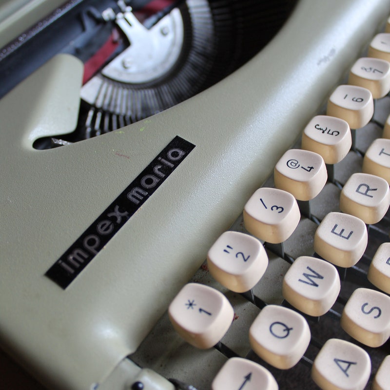 Modern Typewriter - Etsy