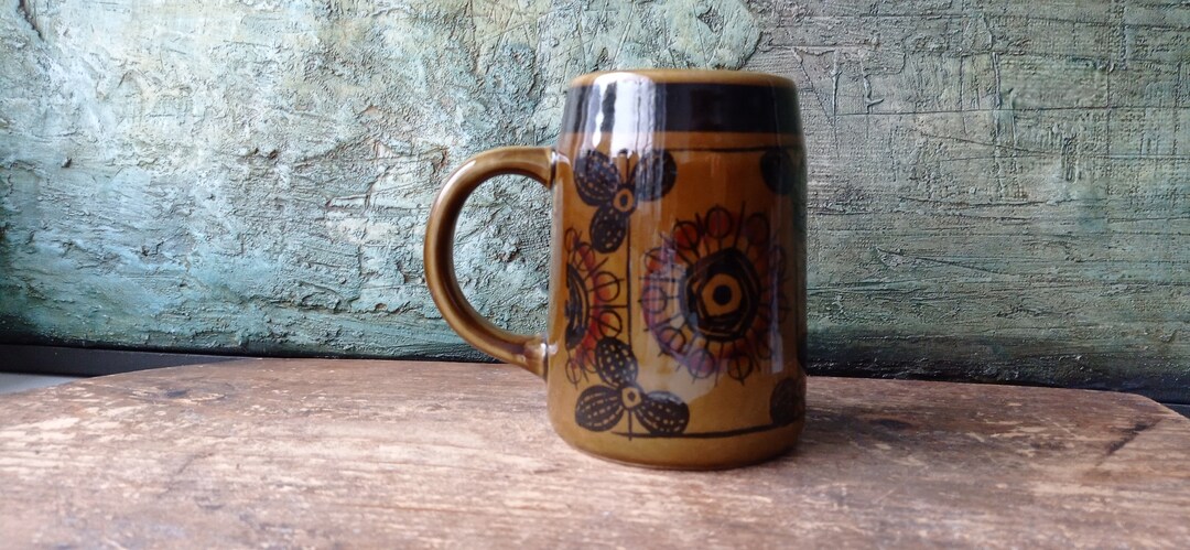 Stavangerflint Sera Beer Mug Design by Inger Waage Mid Century 1970s ...