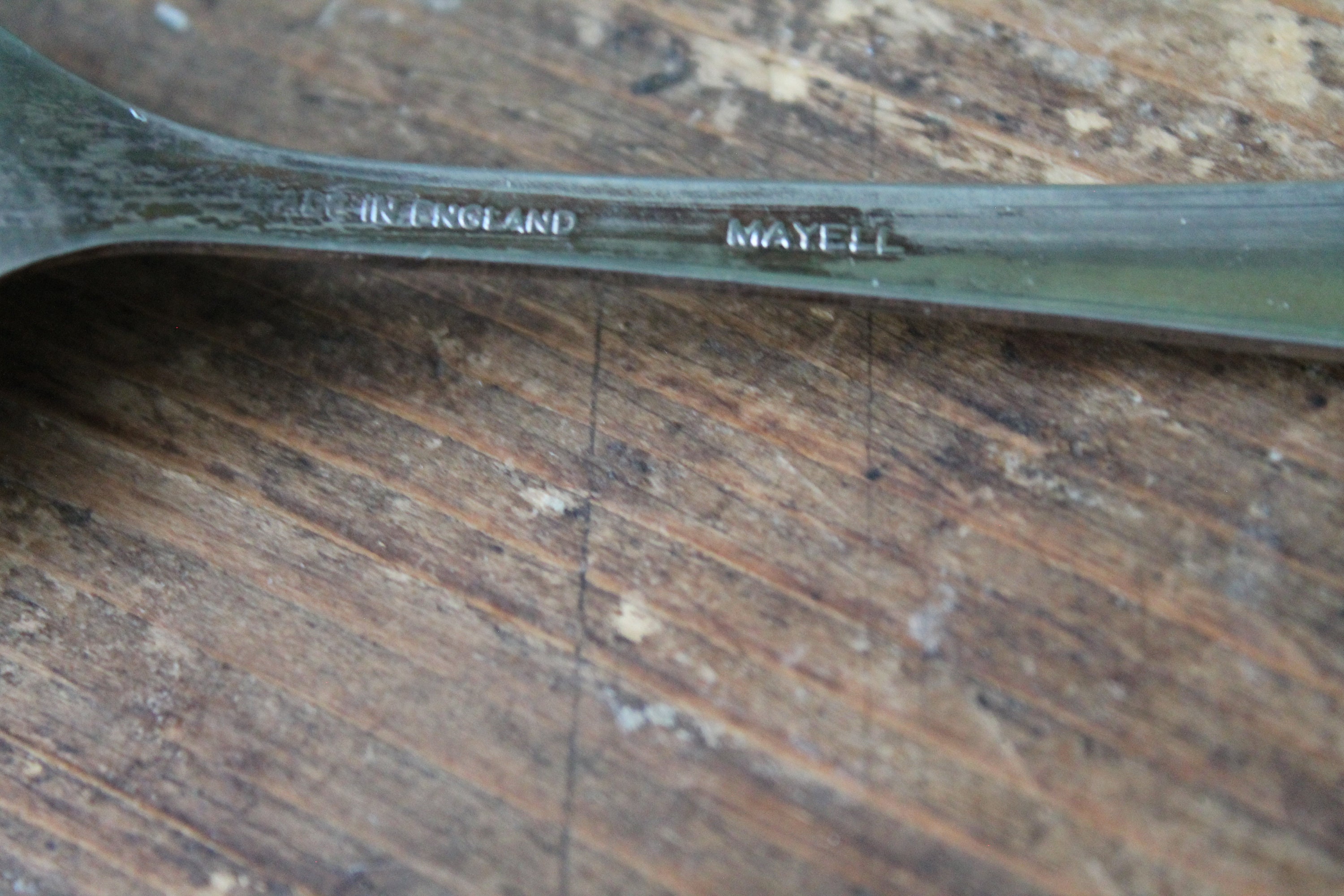 Mayell Silver Plate Spoon Jam Honey Retro English Silverplated - Etsy
