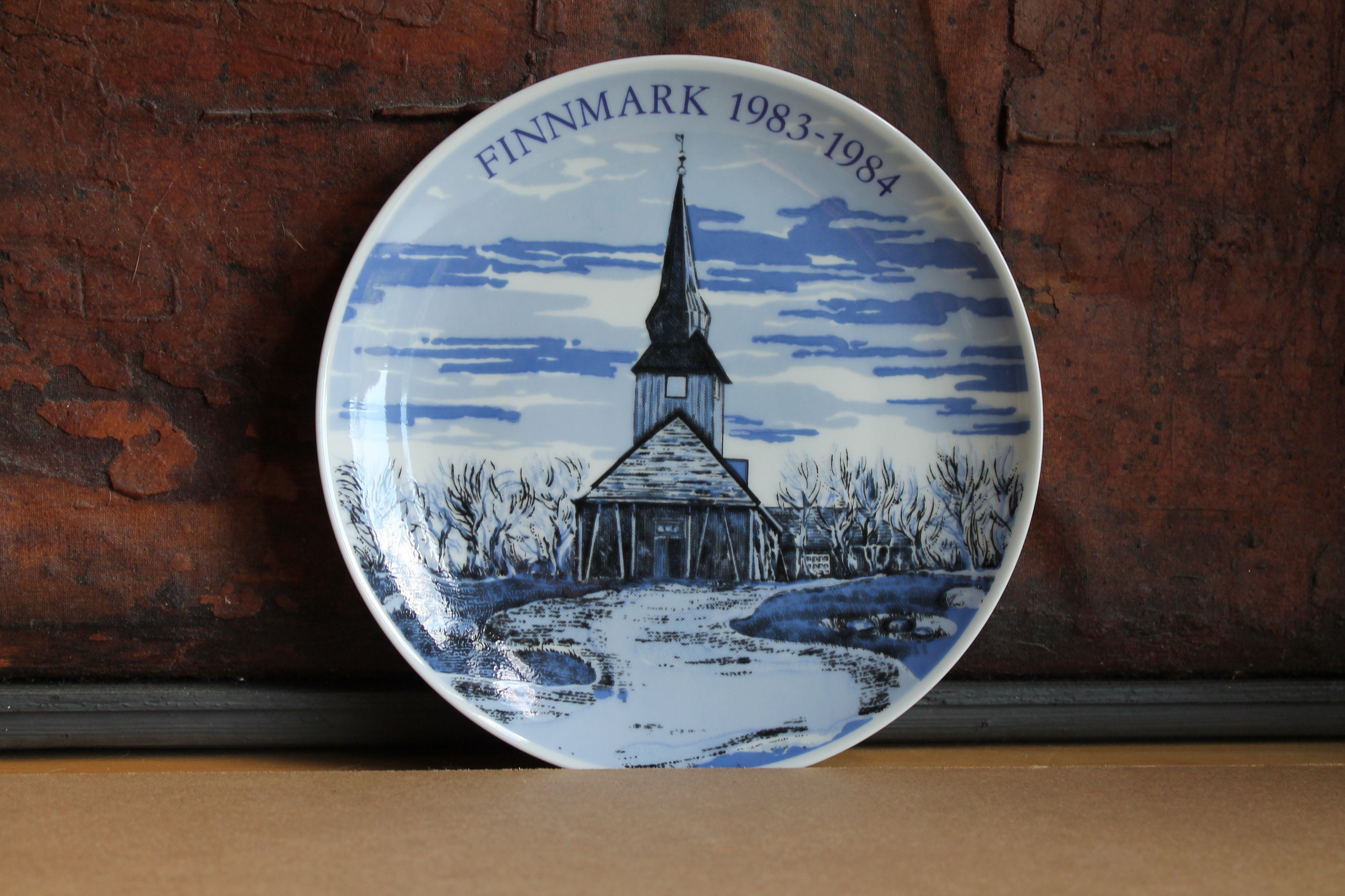 Wall Plate Norwegian Hygge Finnmark Scandinavian Porsgrund | Etsy