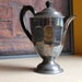 Viners Silver Teapot EPNS Coffee Pot, Vintage Silver Plated Coffee Pot ...