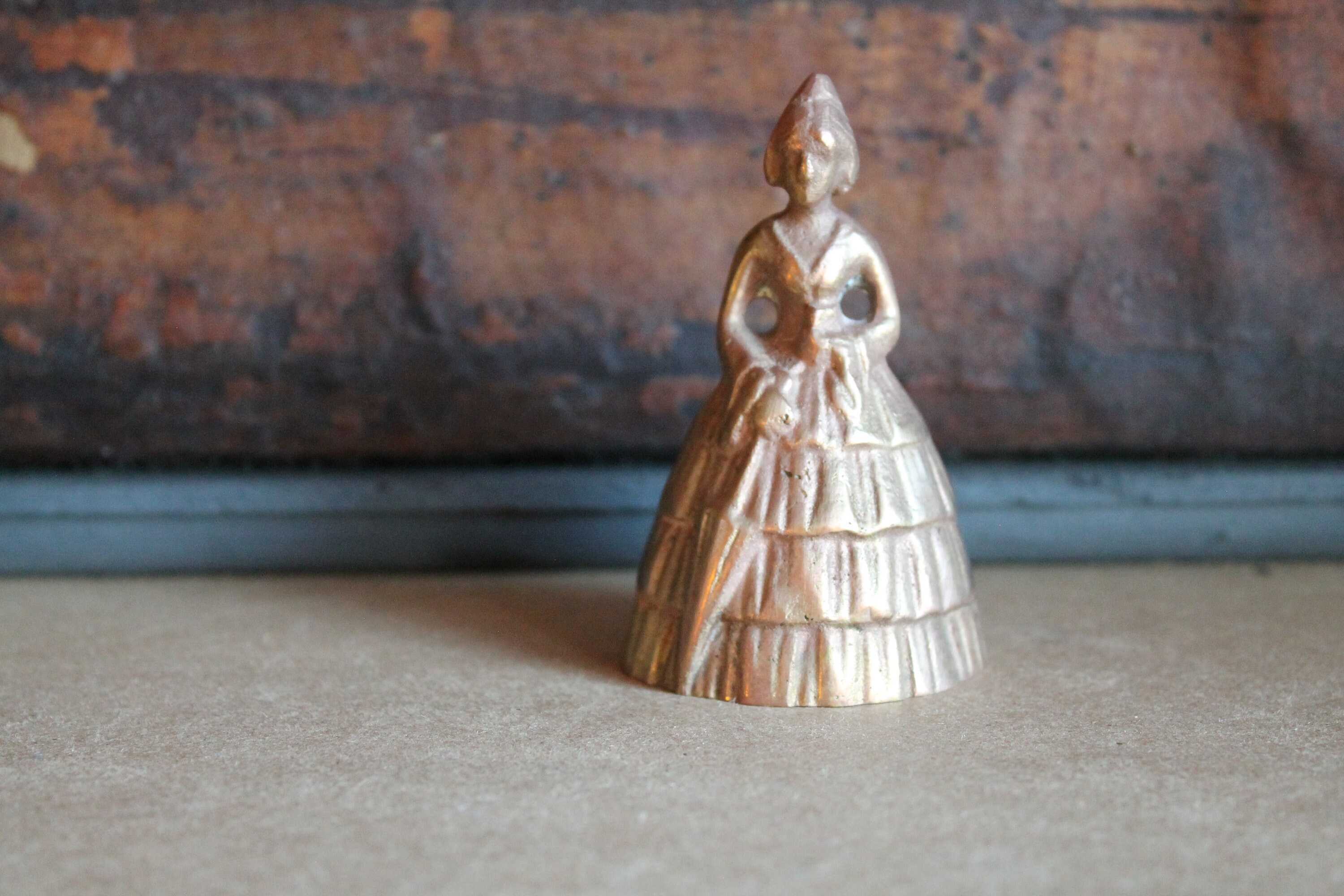 Brass Girl Bell Lady With Umbrella in a Shape of a Lady Woman - Etsy