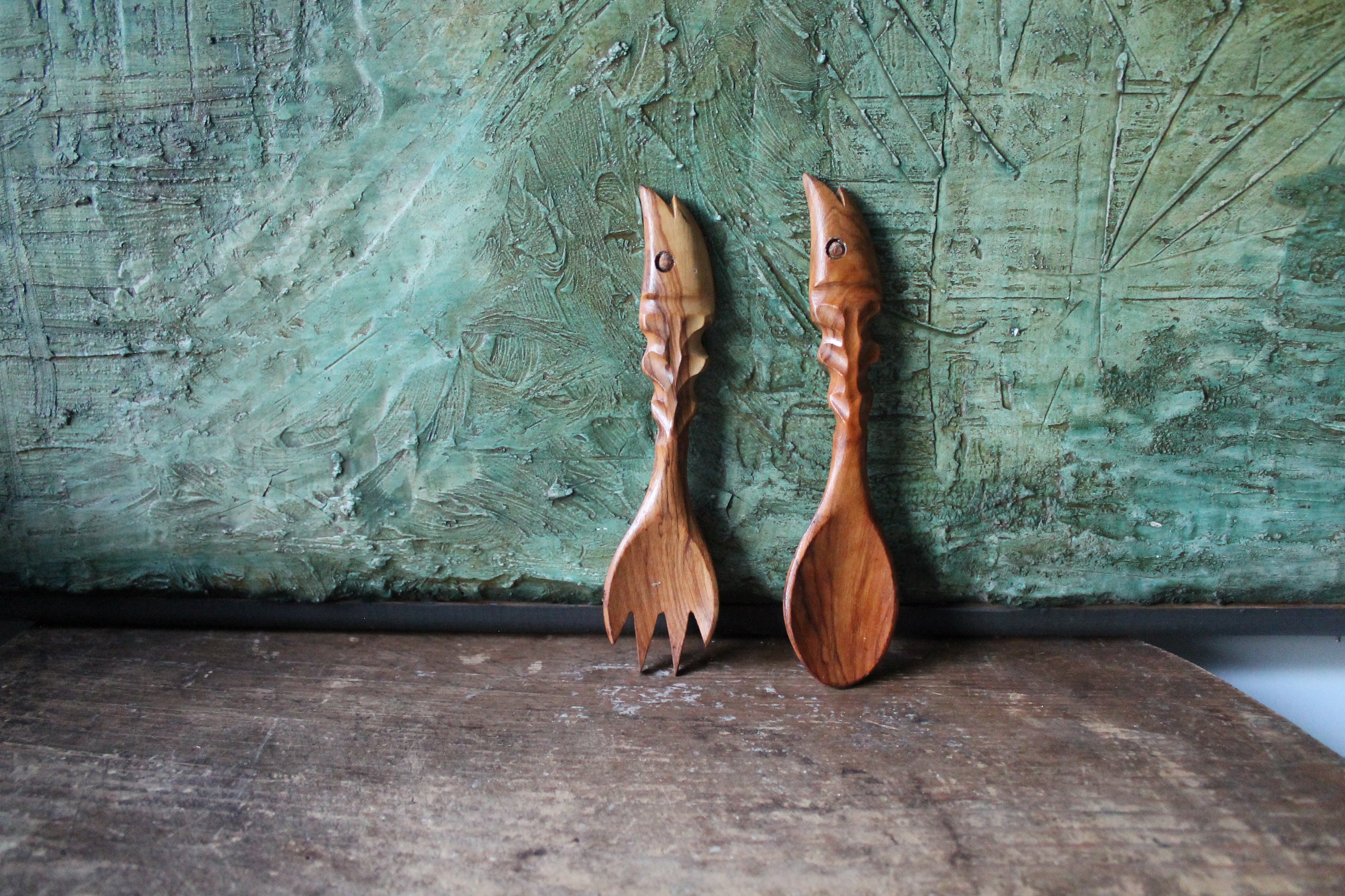 Wood Fish Shaped Rice Spoon Meal Server Cooking Tools - Etsy