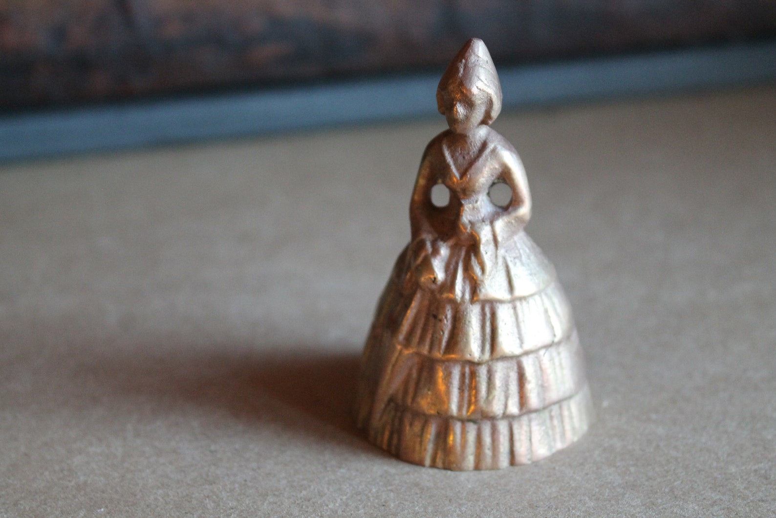Brass Girl Bell Lady With Umbrella in a Shape of a Lady Woman - Etsy