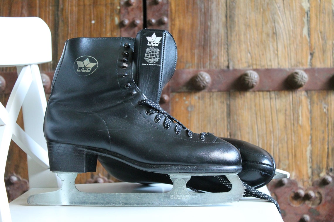 Retro Ice Skates 50s/60s Skates Vintage Men Ice Skates Steel - Etsy
