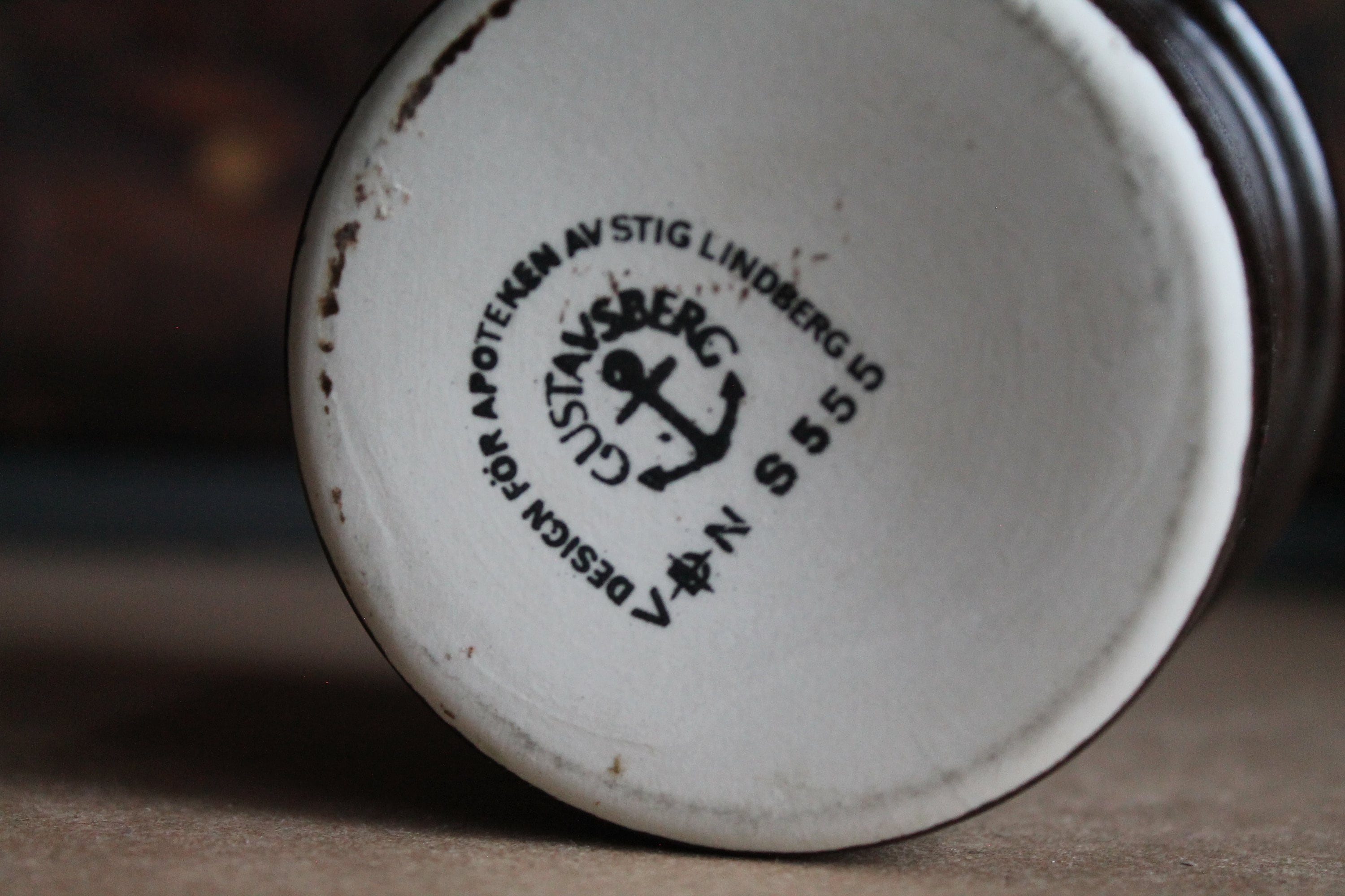 Gustavsberg Pottery Pot Brown Jar by Stig Lindberg Swedish - Etsy