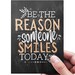 Handmade Chalkboard Poster Printable Design / Chalk Lettering Postcard ...