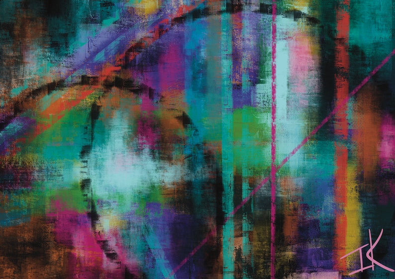 Procreate Abstract Painting Texture Brushes Oil and Acrylic - Etsy