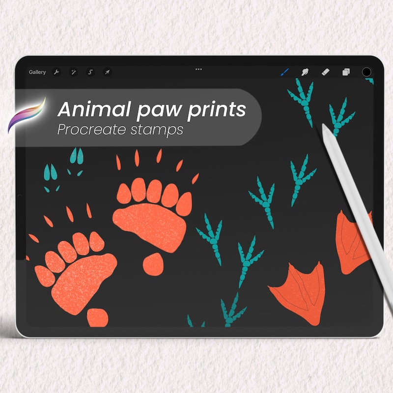 Animal Footprints - Etsy