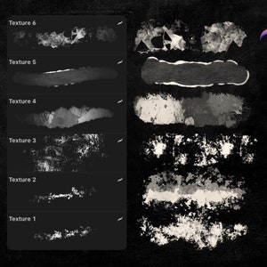 Abstract Painting Texture Brushes for Procreate | Digital Art Texture ...