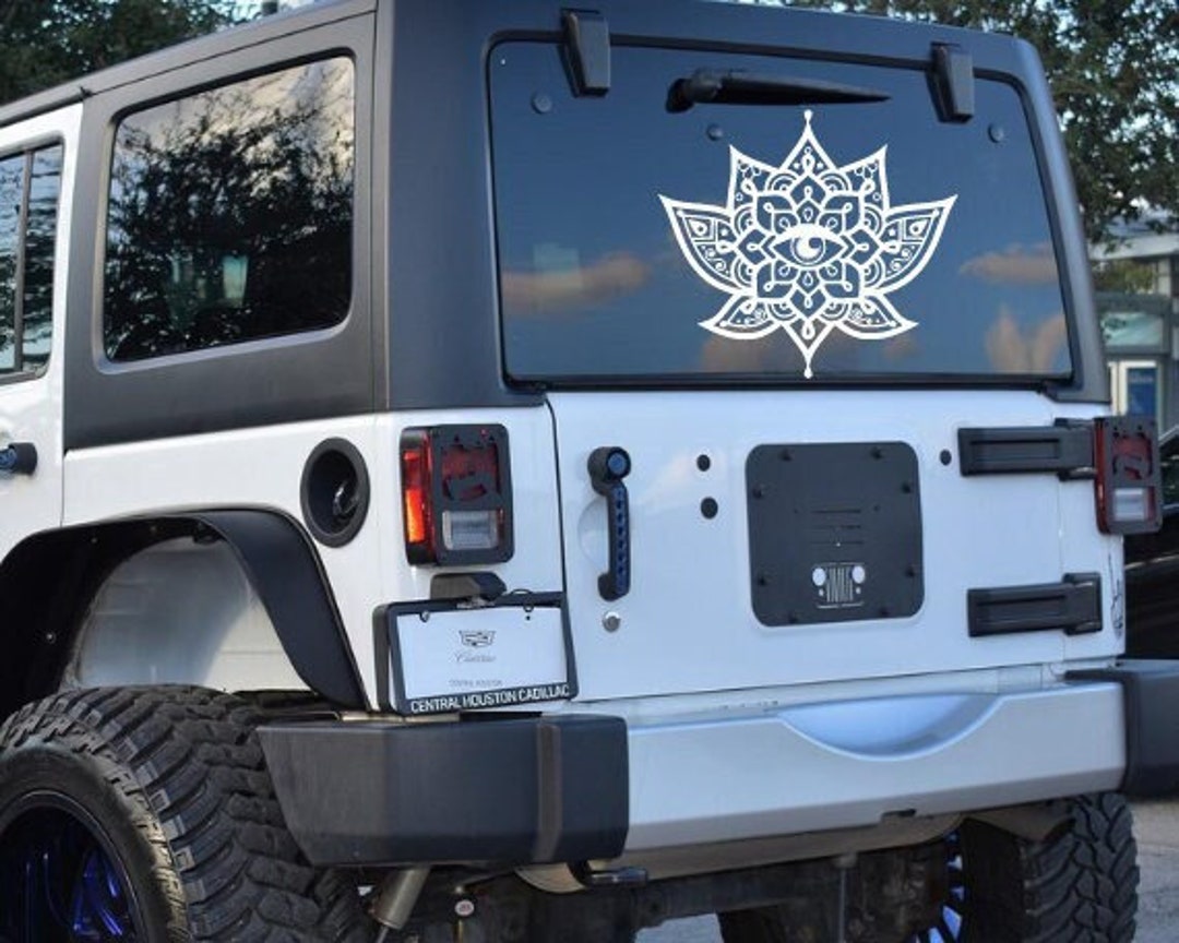 Mandala Eye Car Decal - Etsy