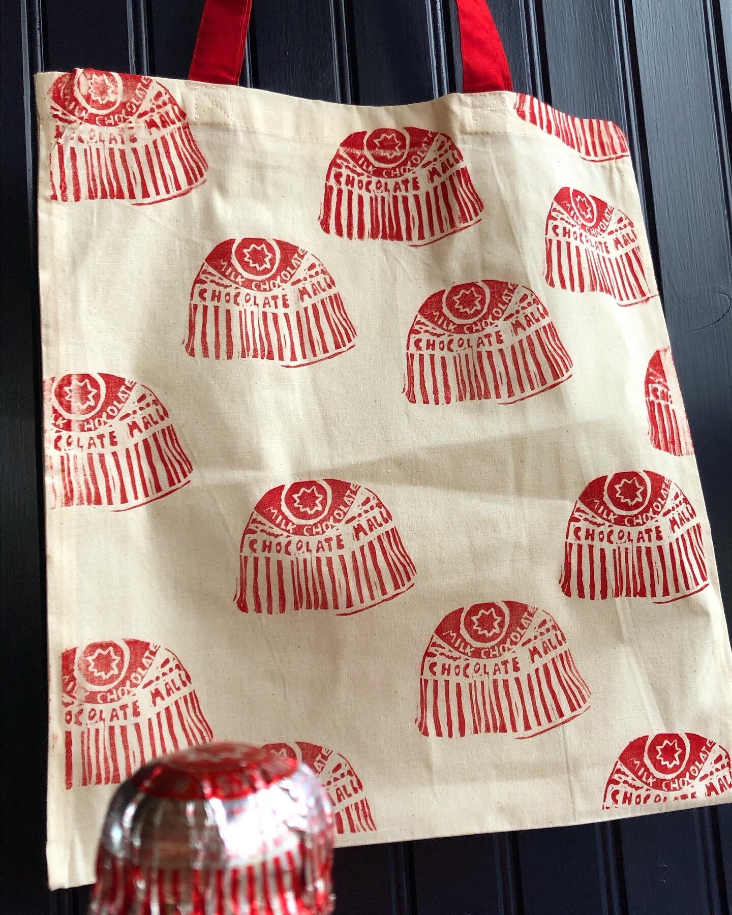 Tunnocks Tea Cake Block Printed Tote Bag - Etsy