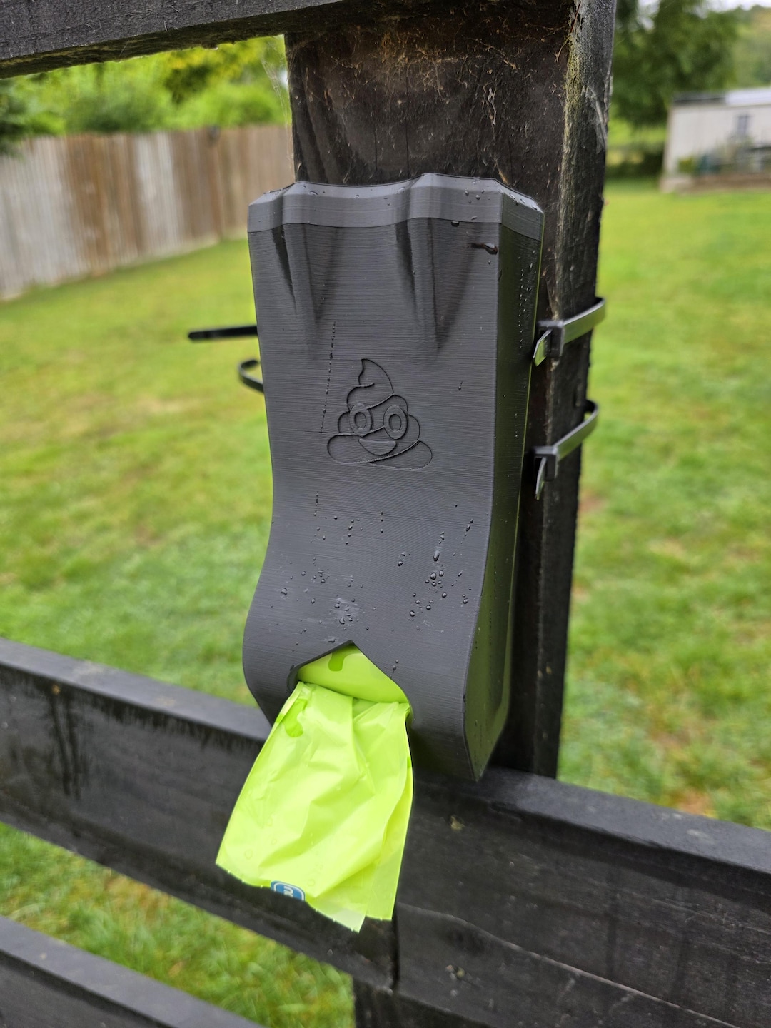 Convenient Garden Dog Poop/waste Bag Dispenser Holder Container for ...