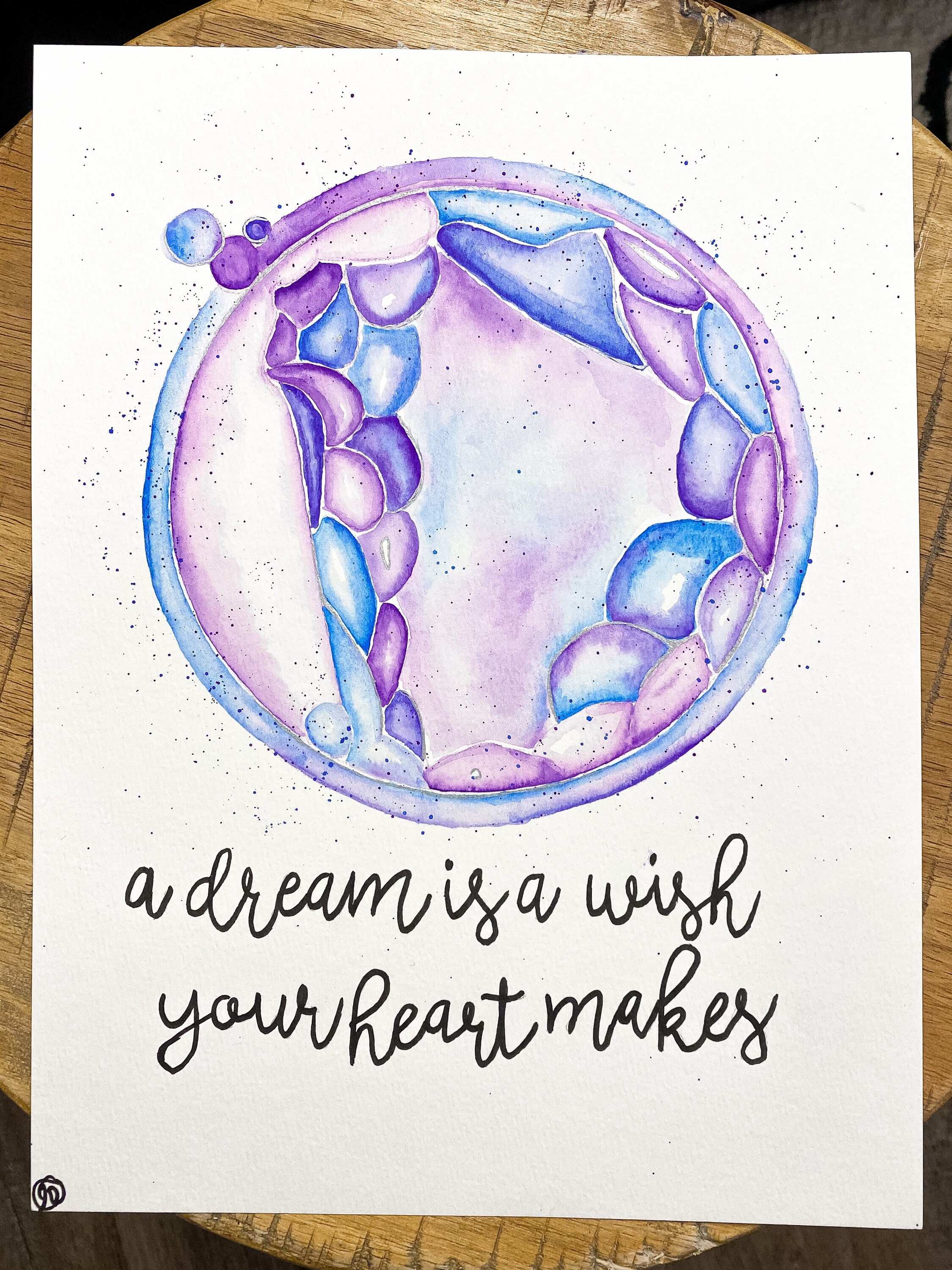 Custom Embryo Watercolor Painting - Etsy