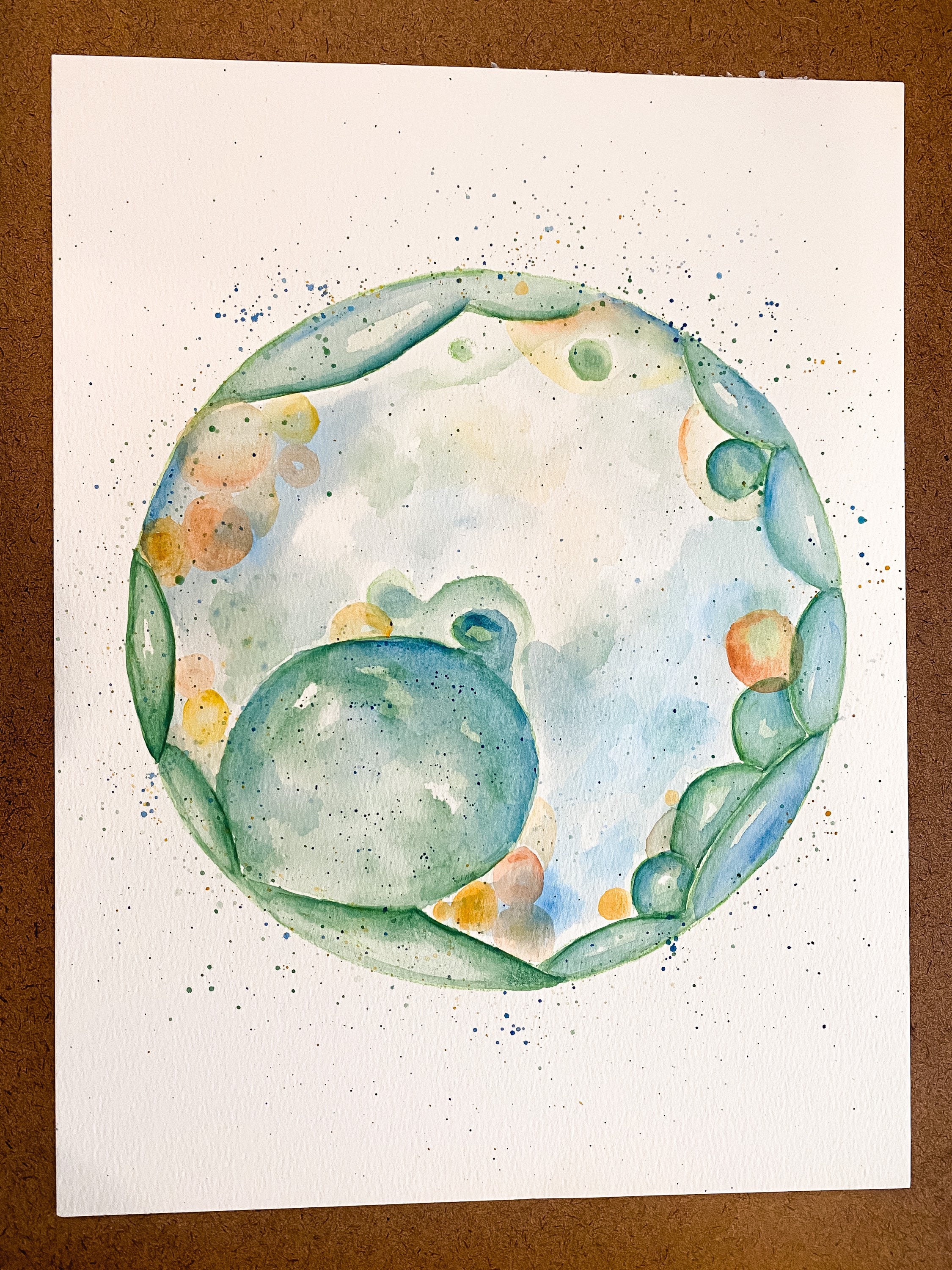 Custom Embryo Watercolor Painting - Etsy