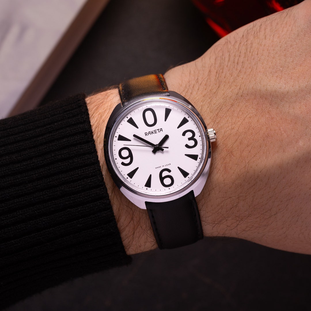 Vintage Soviet raketa Big Zero Watch Cal.2609, Rare Mechanical Original ...