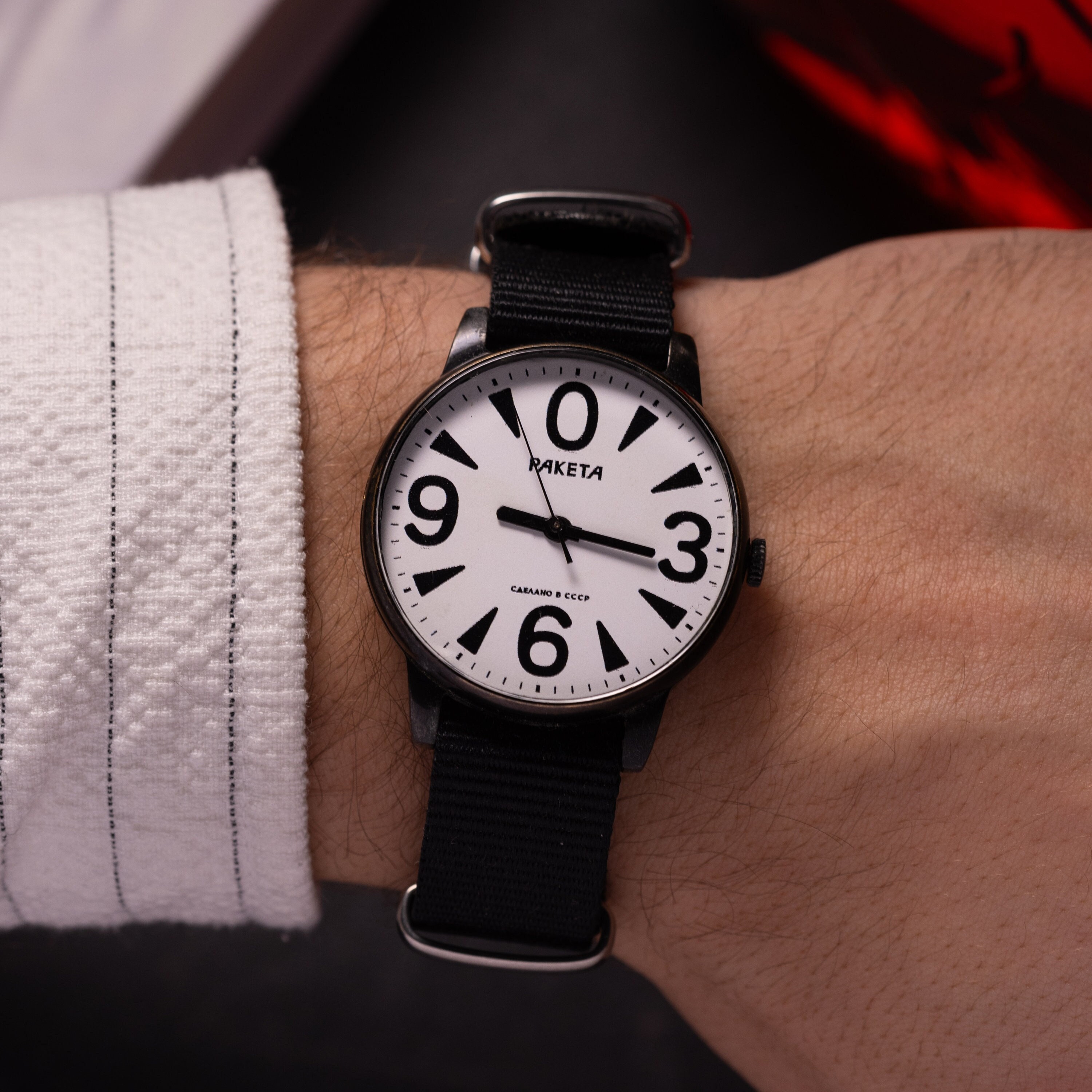 Vintage Soviet raketa Big Zero Watch Cal.2609, Rare Mechanical Original ...