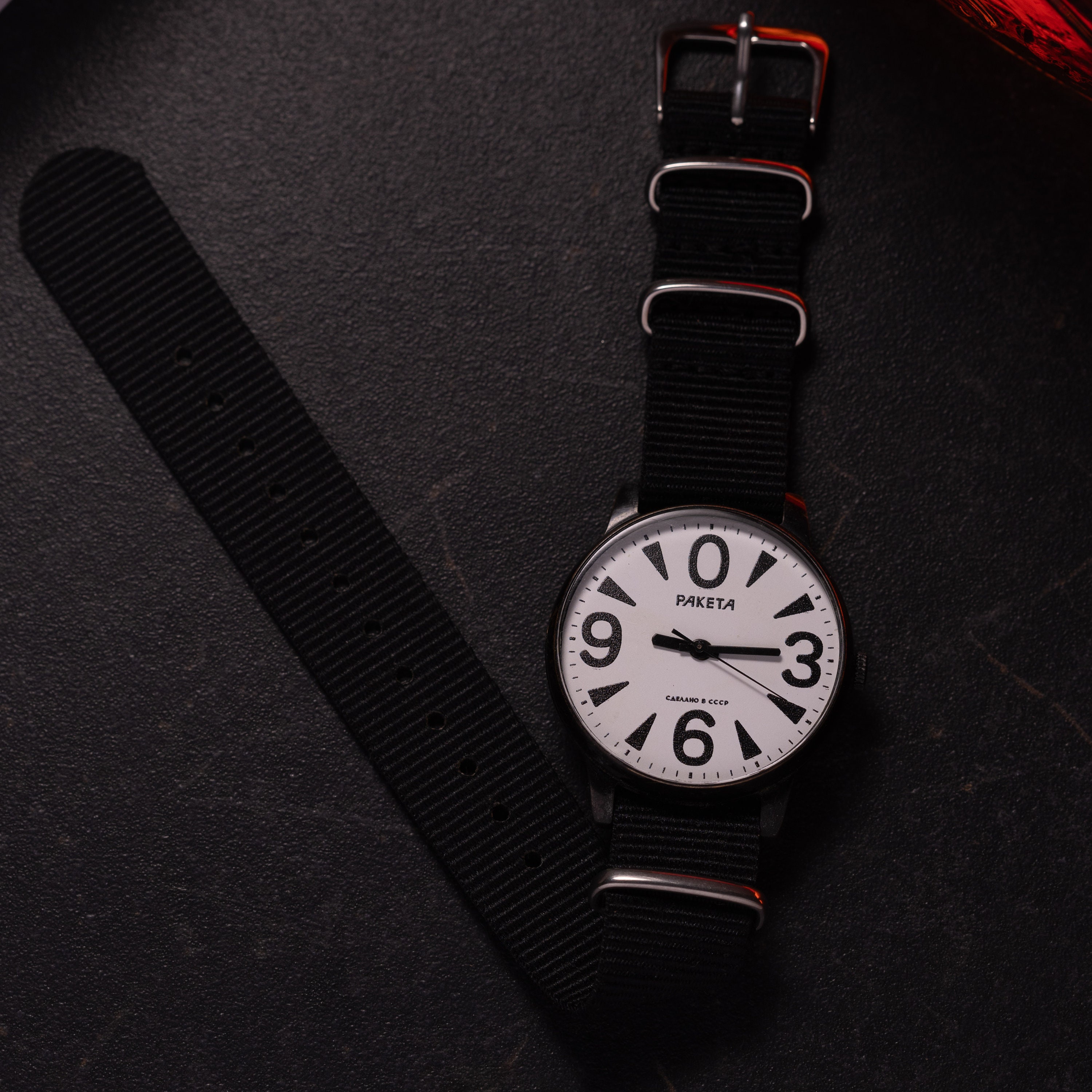 Vintage Soviet raketa Big Zero Watch Cal.2609, Rare Mechanical Original ...