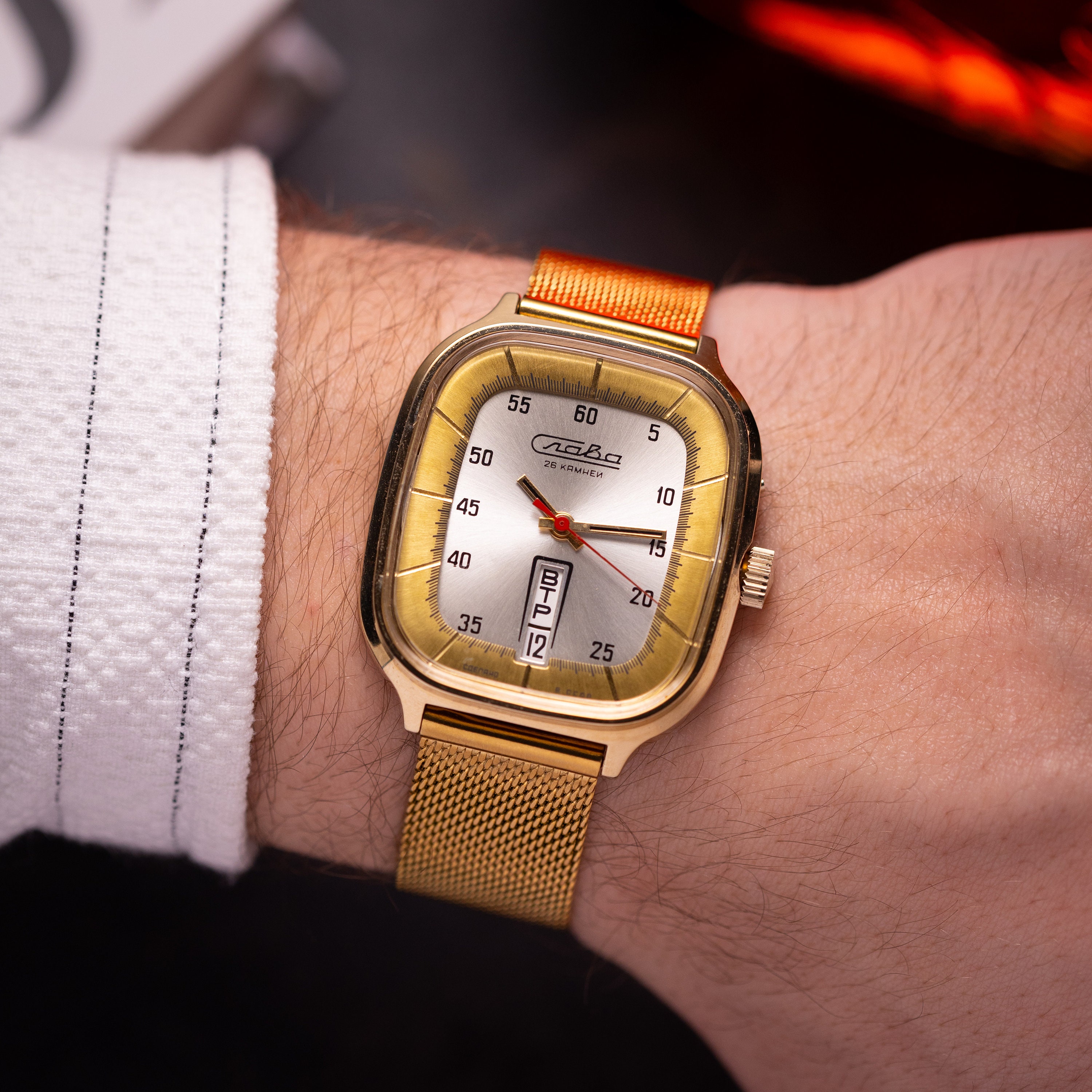 Vintage slava Fridge Soviet Watch, Ideal Condition, Collectible ...