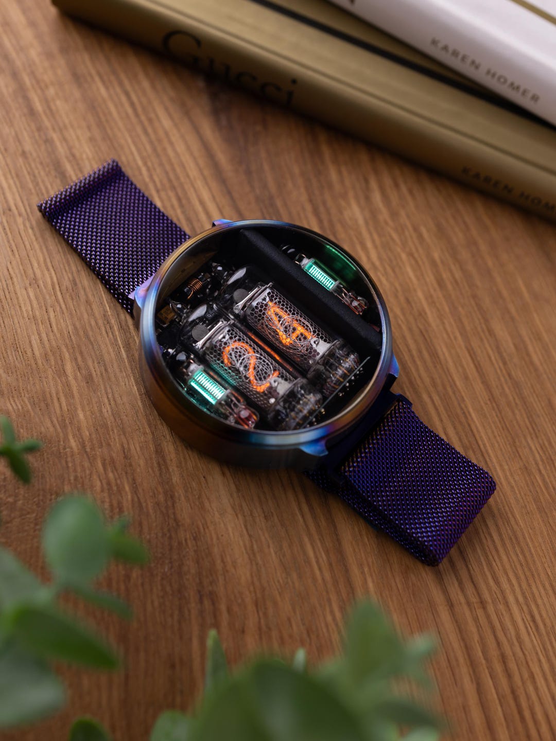 NIWA Nixie Watch V2.0 - Stephan's Quintet Case, Nixie Tube Wrist Watch ...