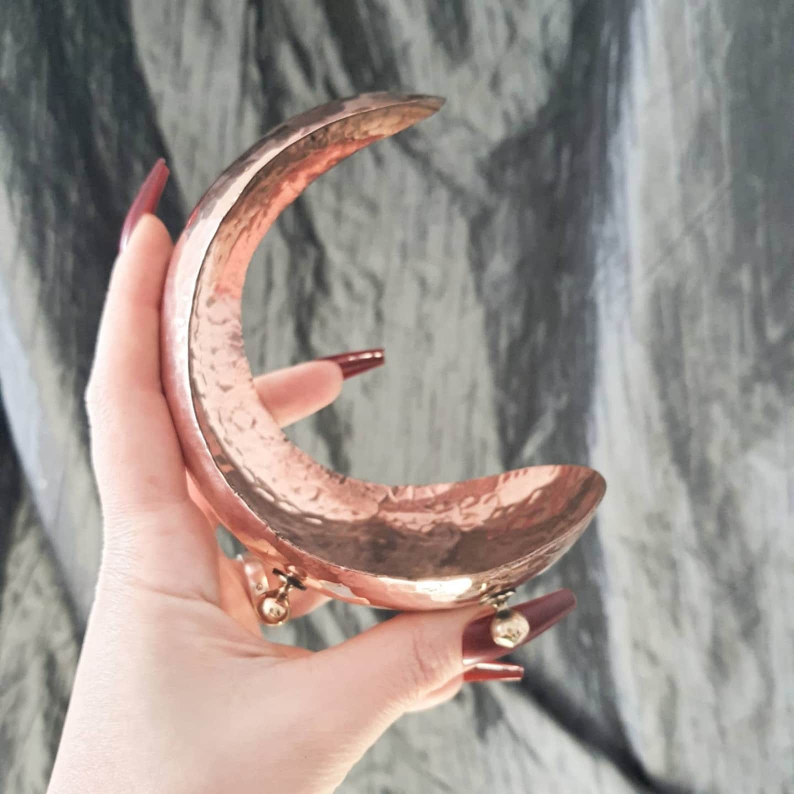 Copper Moon Display Moon Shelf Moon Phases Tray Altar - Etsy