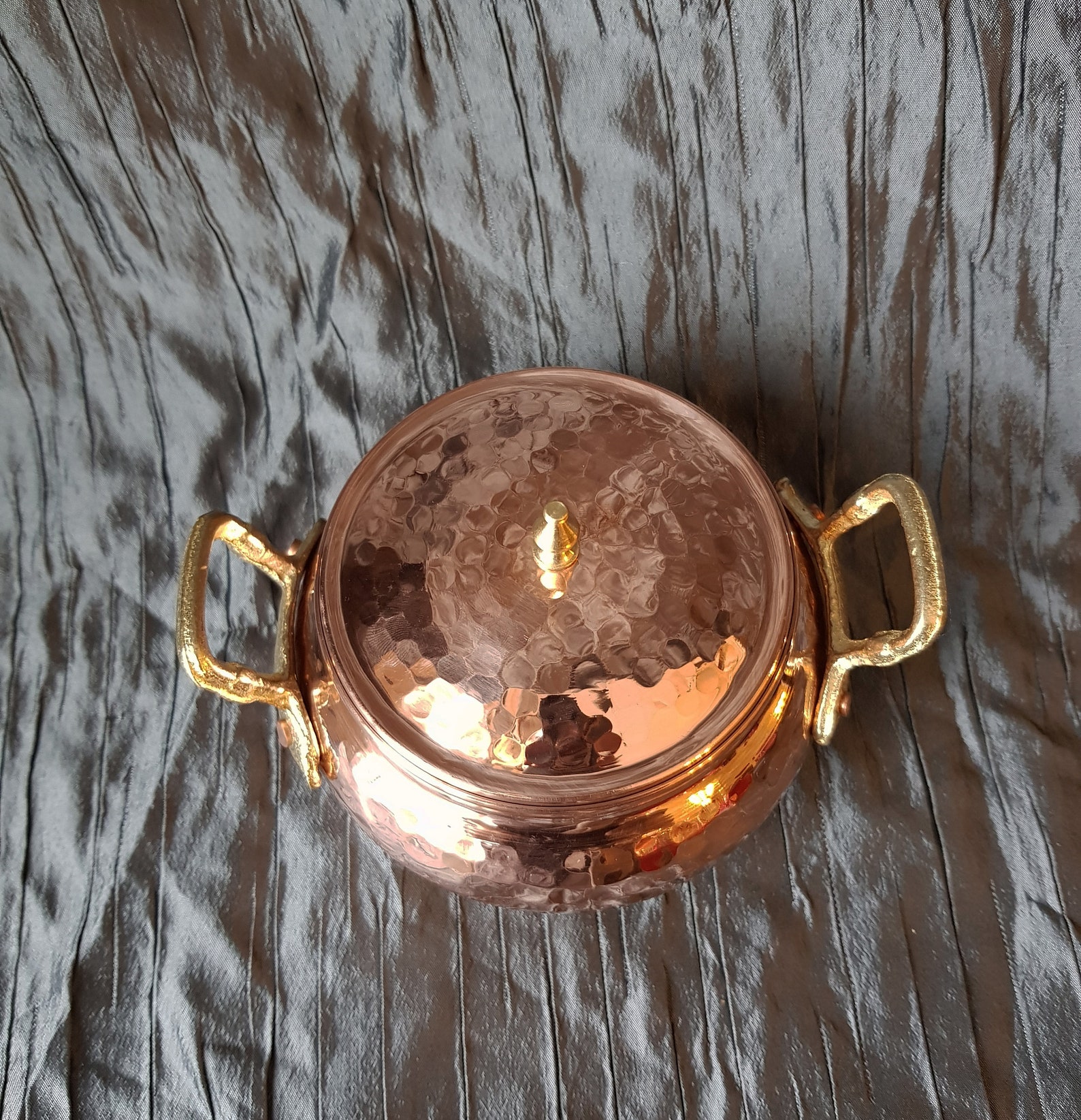 Small Witch Cauldron Copper Cauldron Cauldron with Lid | Etsy