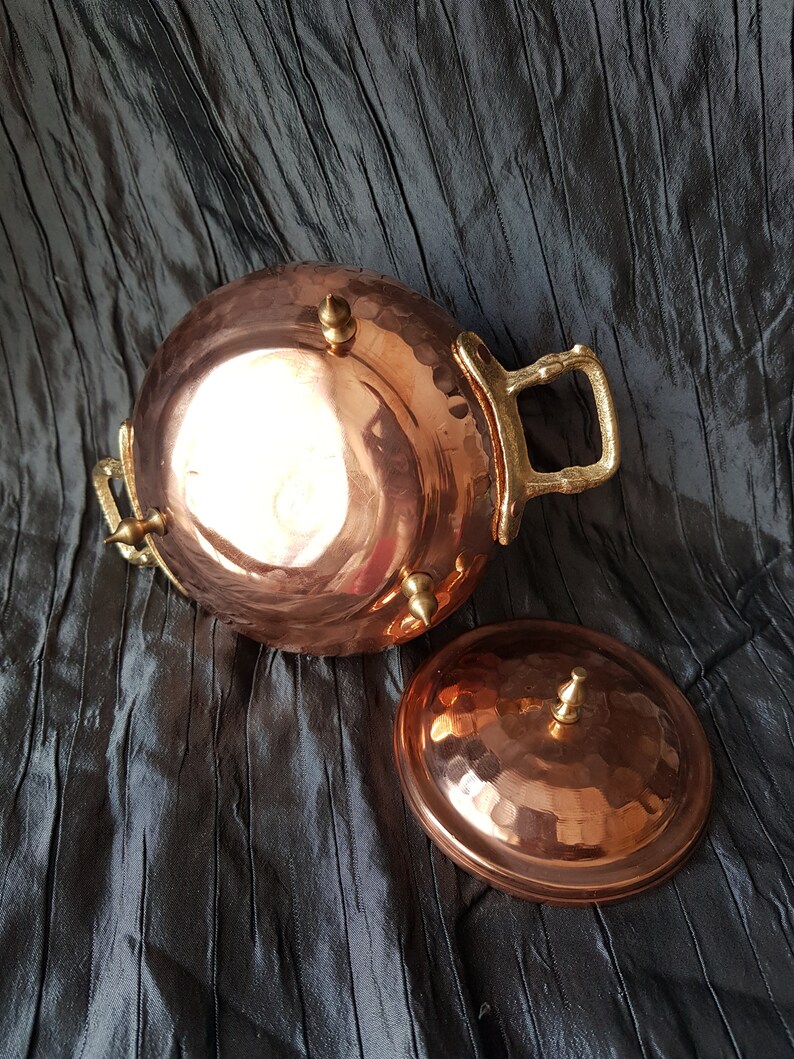Small Witch Cauldron Copper Cauldron Cauldron With Lid | Etsy