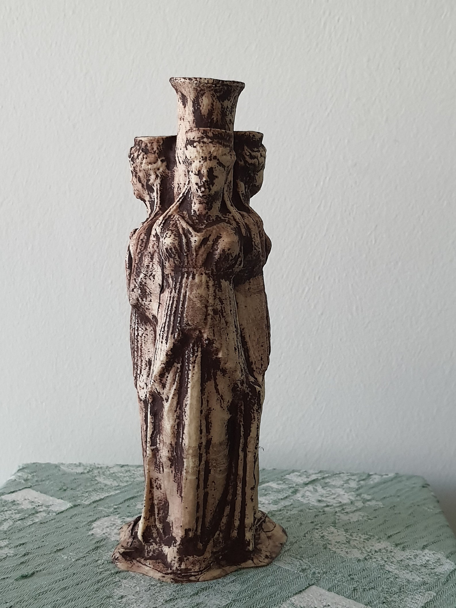 Hecate Statue Triple Goddess Figurine Altar Piece Pagan - Etsy