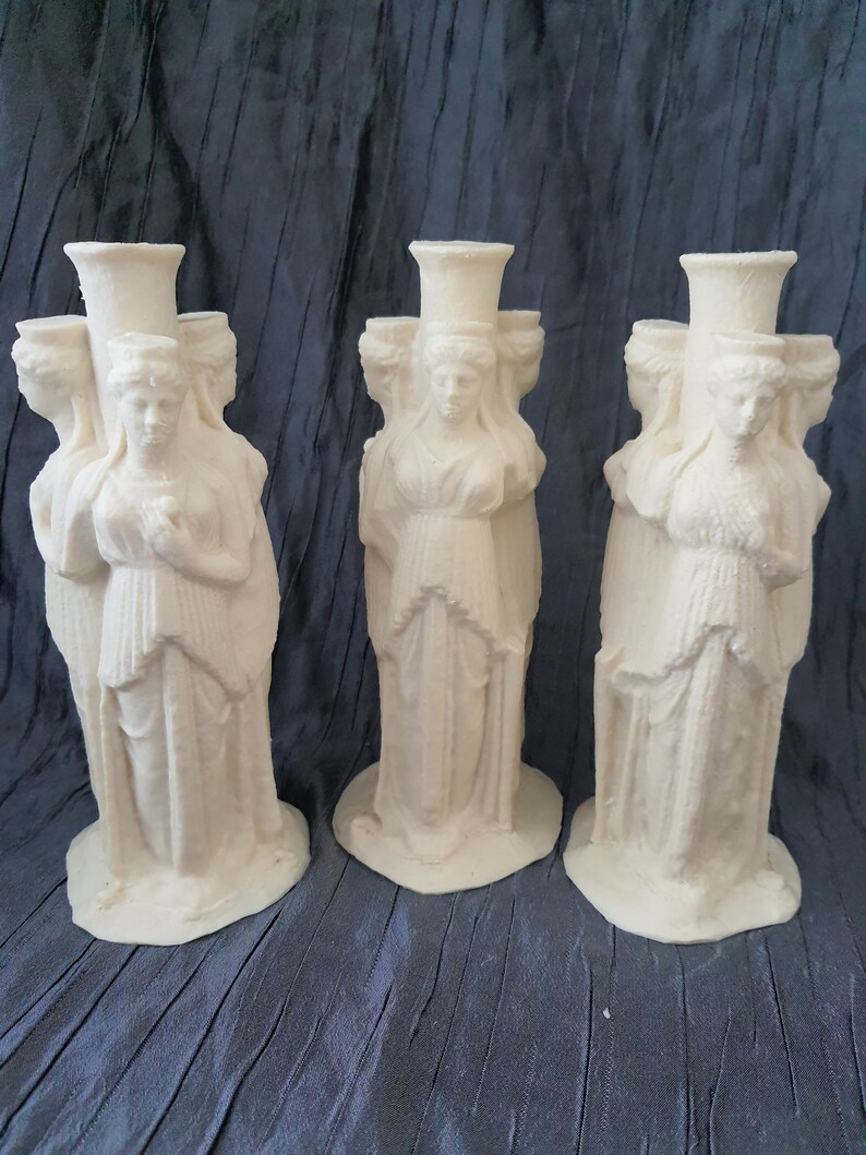 Hecate Statue Triple Goddess Figurine Altar Piece Pagan - Etsy