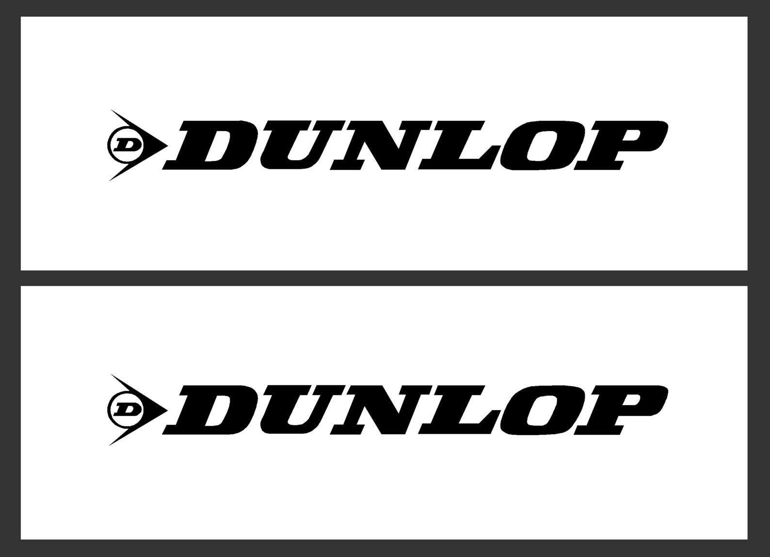 Dunlop Stickers / Decals Die Cut Vinyl Motorcycle Tank CRF - Etsy
