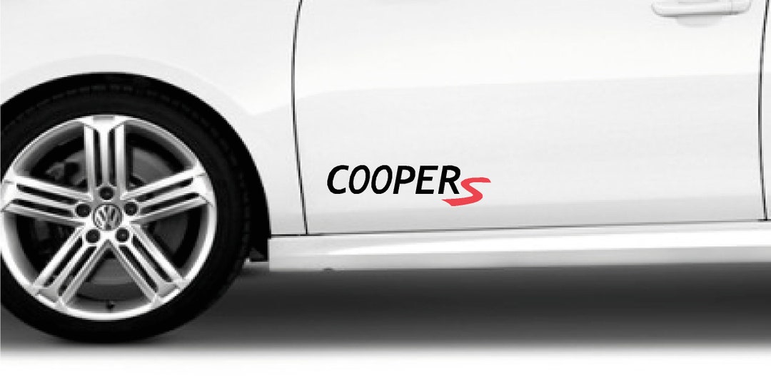 MINI COOPER S Side Vinyl Graphics Decals Vinyl Stickers Racing - Etsy