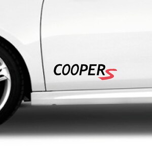 MINI COOPER S Side Vinyl Graphics Decals Vinyl Stickers Racing - Etsy