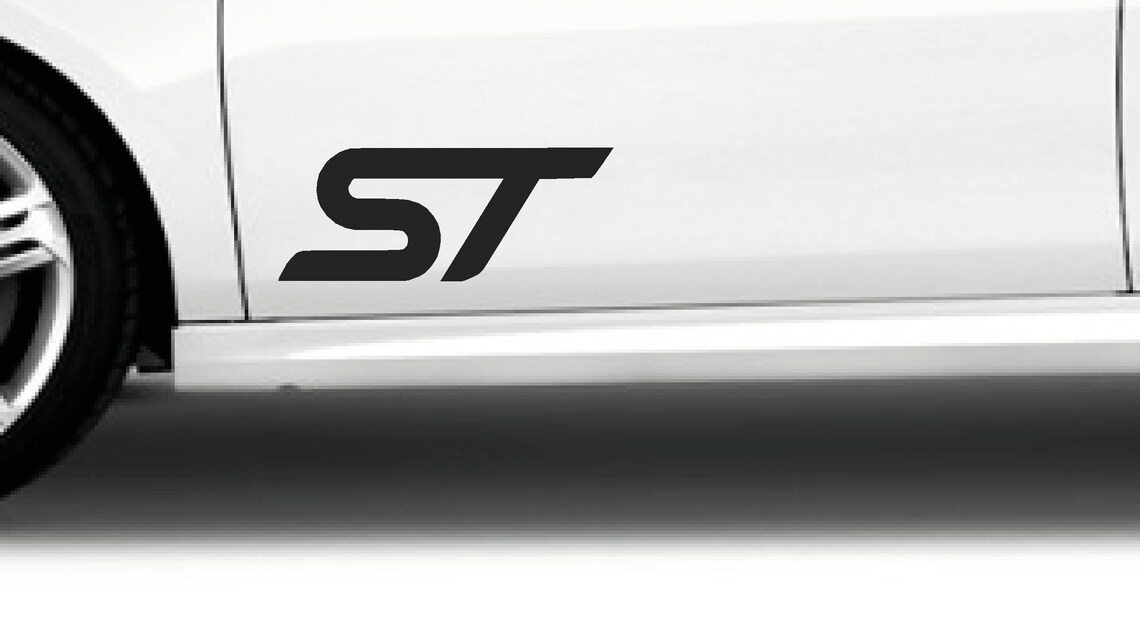 FORD ST Side Vinyl Graphics Decals Vinyl Stickers Racing - Etsy