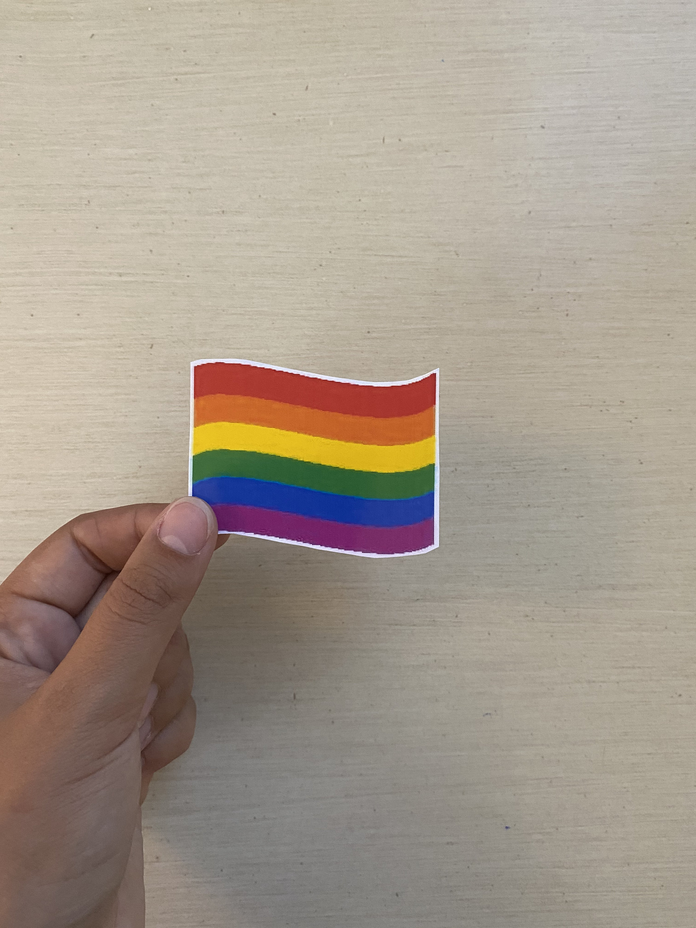 LGBT Sticker Set of 3 Pride Flag Sticker LGBT Stickers | Etsy