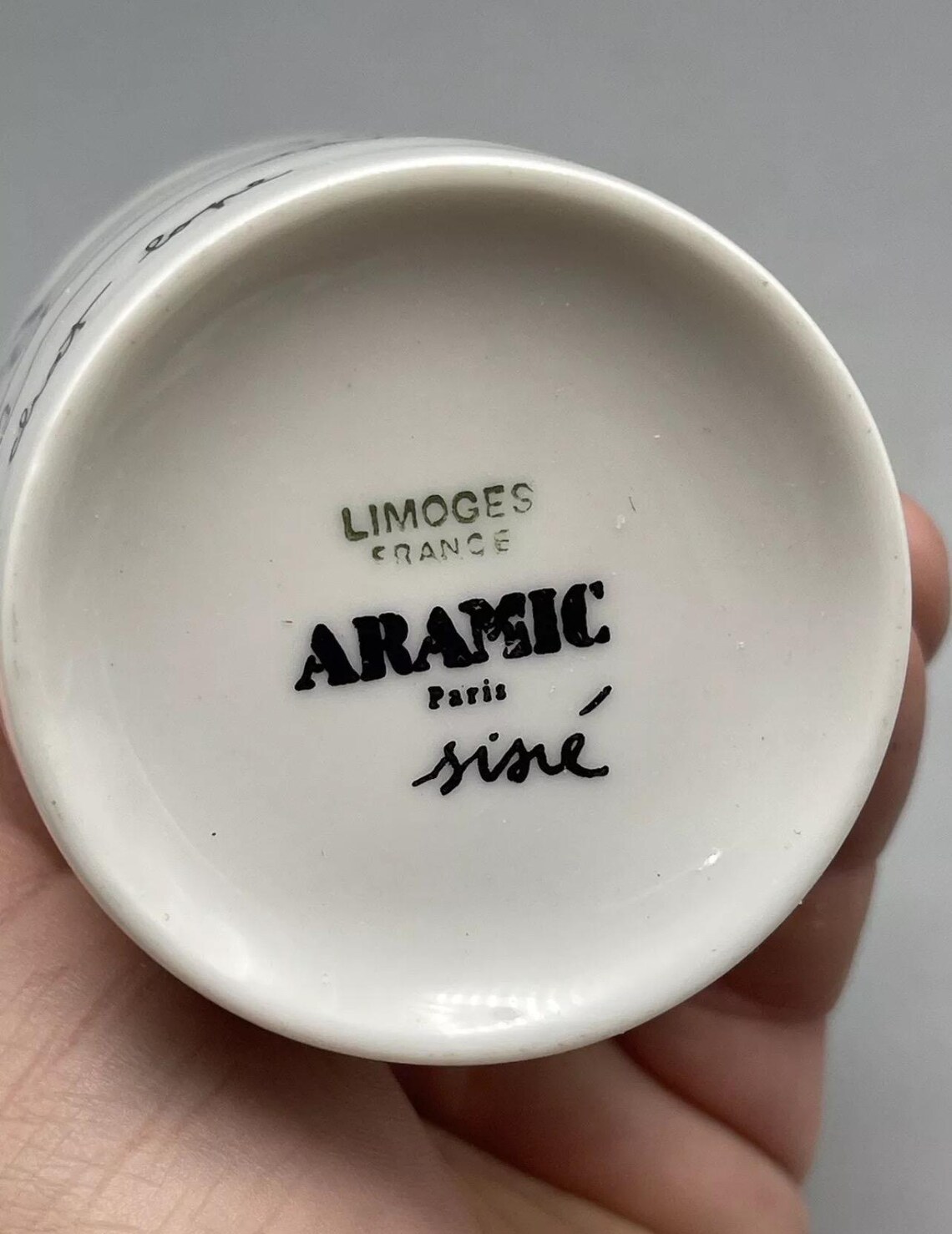 Limoges Aramic Moris Sine Cat Cartoon Porcelain Cup - Etsy