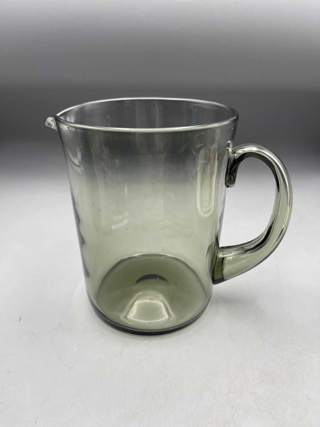 Holmegaard Elsinore Smoke Water Cocktail Pitcher MCM Danish Modern ...