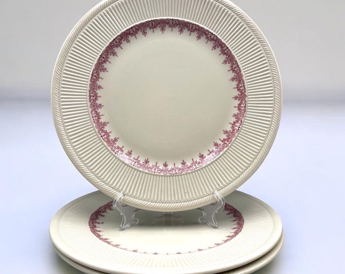 Vintage Shenango China Restaurant Ware Dinner Plates Set of 3 Ribbed ...