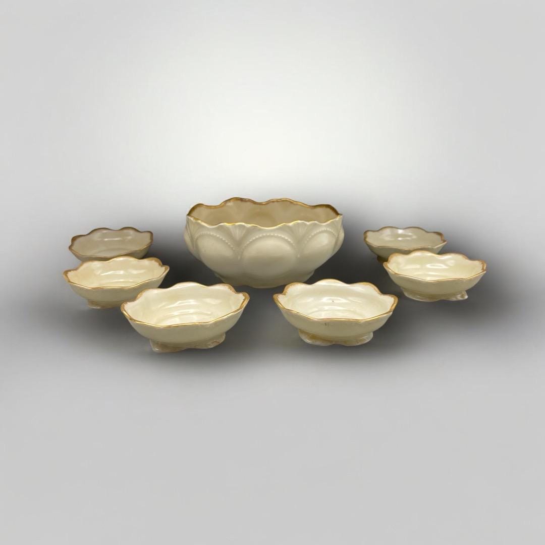Heinrich Wehinger Porcelain Open Salt Set Master Salt Nut Cups 7 Pc. - Etsy