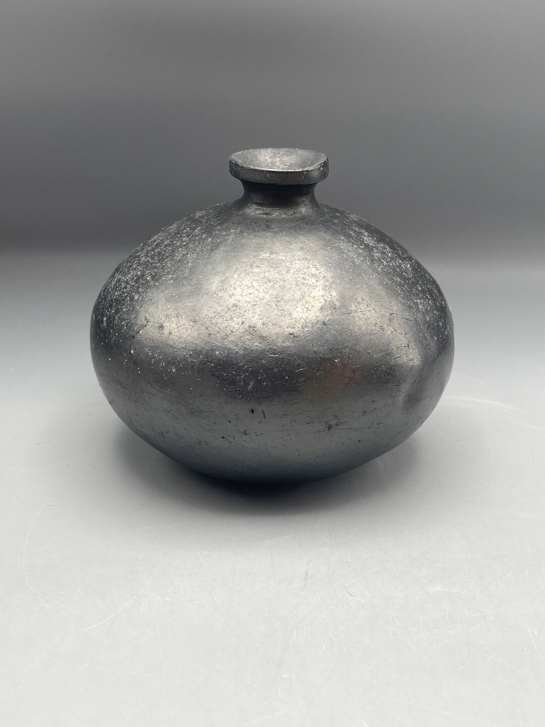 Vintage Doña Rosa Oaxaca Midcentury Vase Mexican Barro Negro Pottery - Etsy