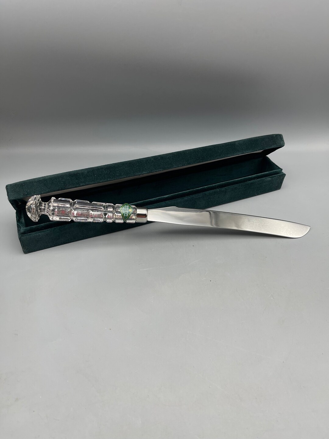 Godinger Crystal Legends Lead Crystal Cake Knife NIB Shannon Crystal - Etsy