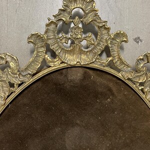 Antique Brass French Rococo Oval Frame Large 27 Inch Louis XV Style - Etsy