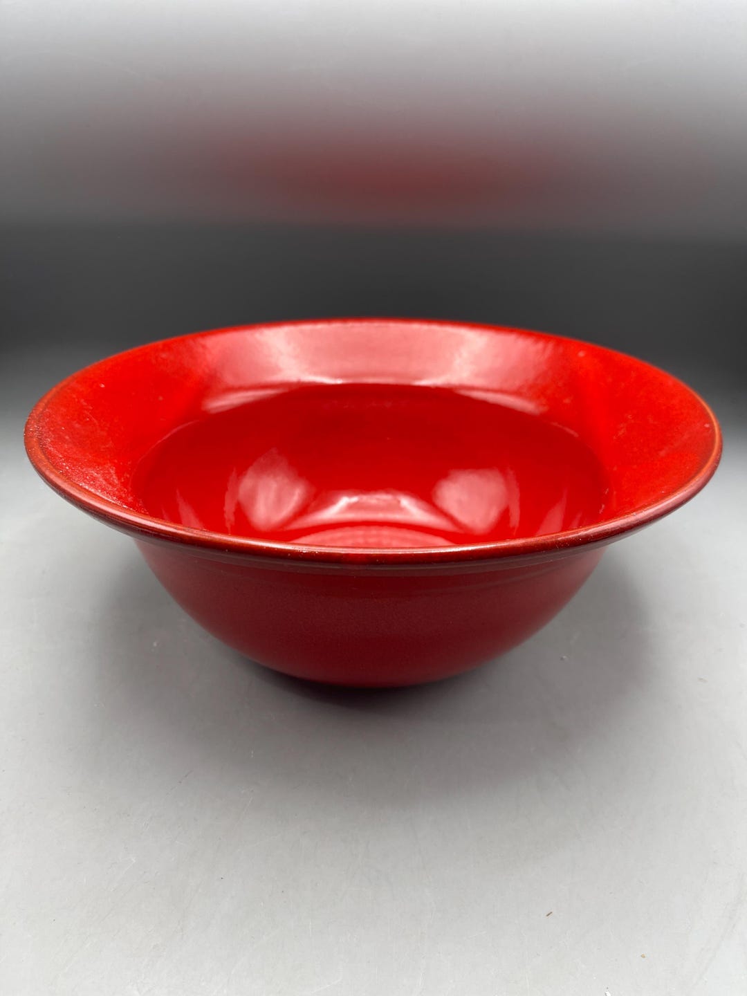Vintage Waechtersbach Red 10 Inch Vegetable Bowl - Etsy