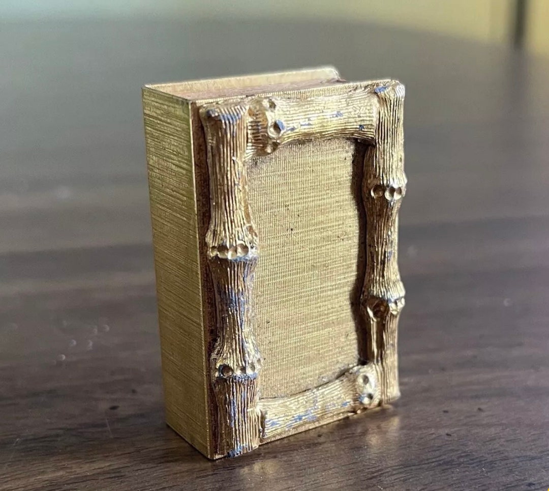 Vintage Bamboo Brushed Metal Match Safe Match Holder - Etsy