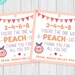 Editable Peach Gift Tag Template, Teacher or Student Appreciation, PTO ...
