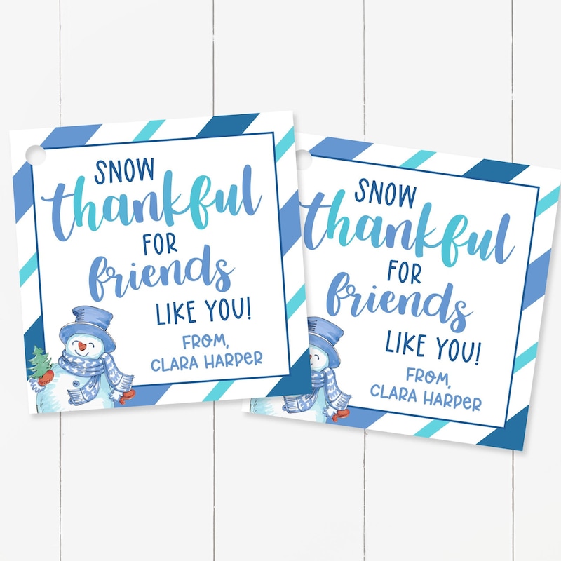 Winter Gift Tags - 60+ Gift Ideas for 2025