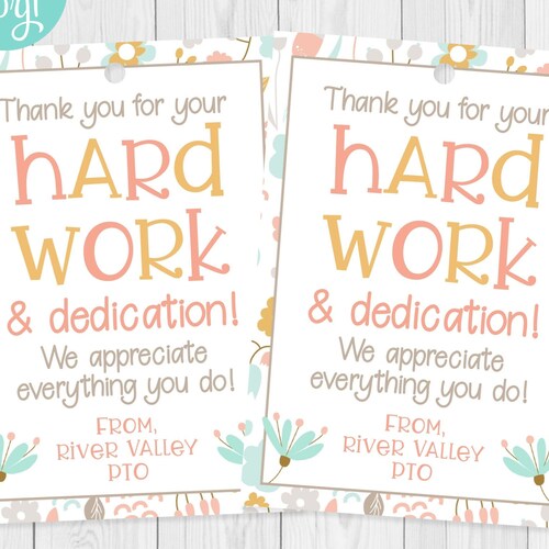 Editable Taco Gift Tag Template Staff Teacher Appreciation - Etsy