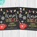 Warm Wishes Hot Cocoa Christmas Gift Tag Template, Candy Cane Hot ...
