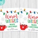 Thanks A Choco-lot for All You Do Christmas Gift Tag Template, Holiday ...