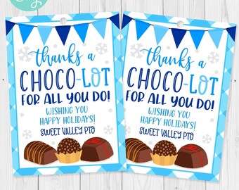 Thanks a Choco Lot for All You Do - Etsy